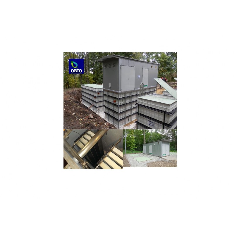 microstation d'épuration d'assainissement autonome boues activées